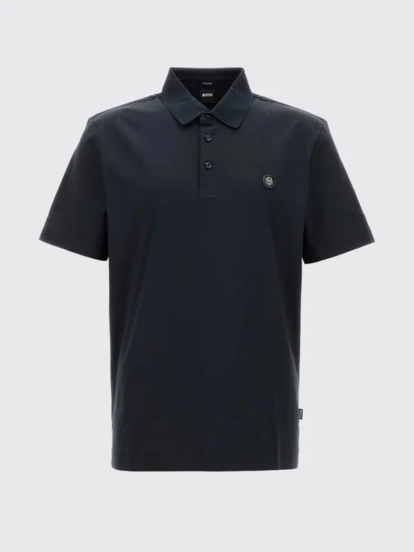 BOSS Cotton Polo Shirt With Logo