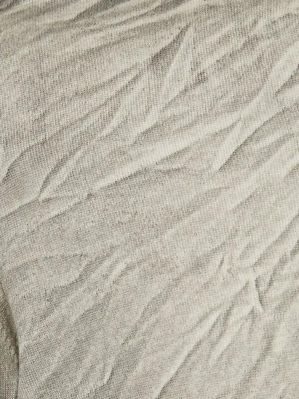Avant Toi Cashmere And Silk Sweater With Crushed Effect