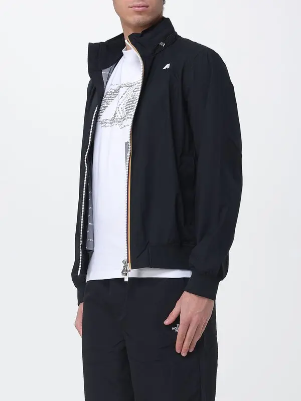 K-WAY Solid Zip-up Jacket
