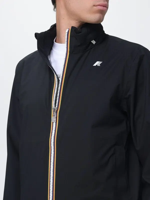K-WAY Solid Zip-up Jacket