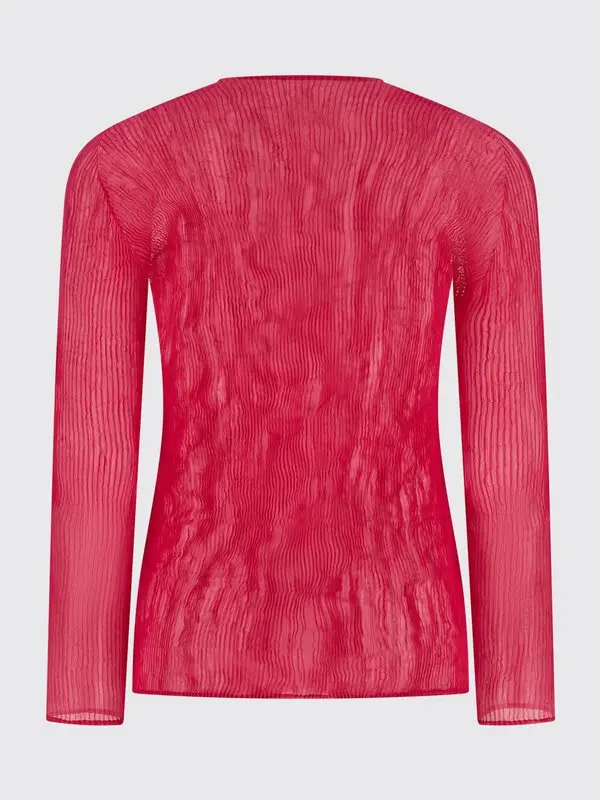 Issey Miyake Jersey Top - Fuchsia