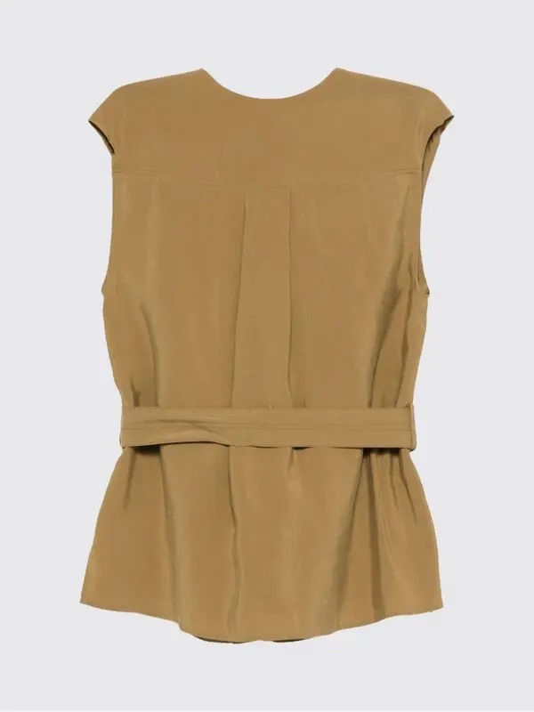 ALYSI Sleeveless Belted Top
