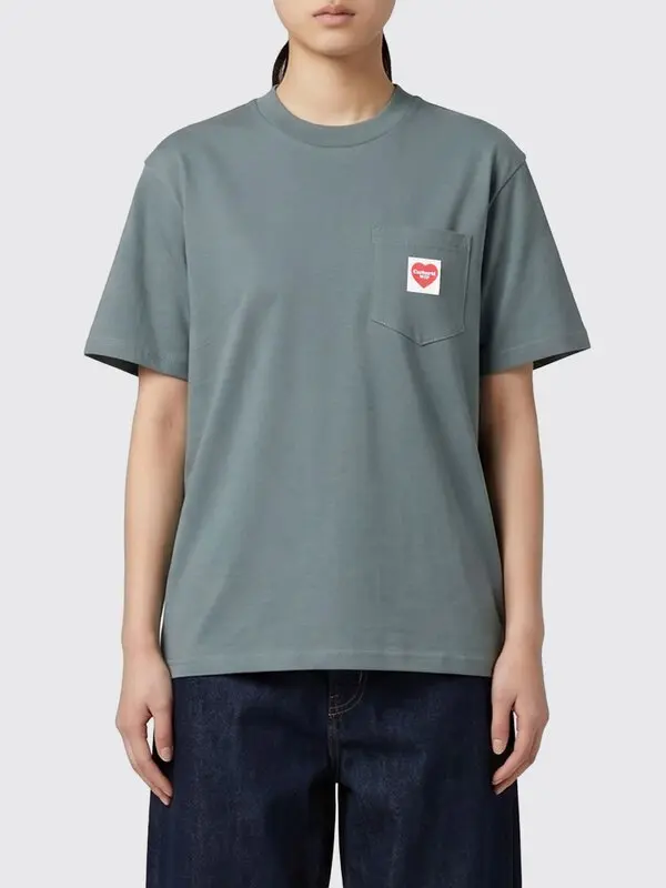 Carhartt Work In Progress Cotton T-shirts With Logo
