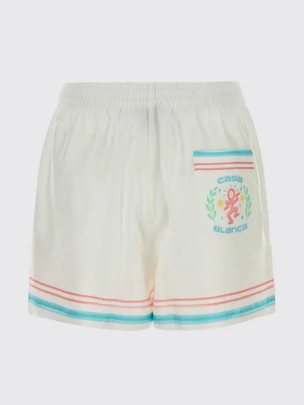 Casablanca Silk Jogging Shorts