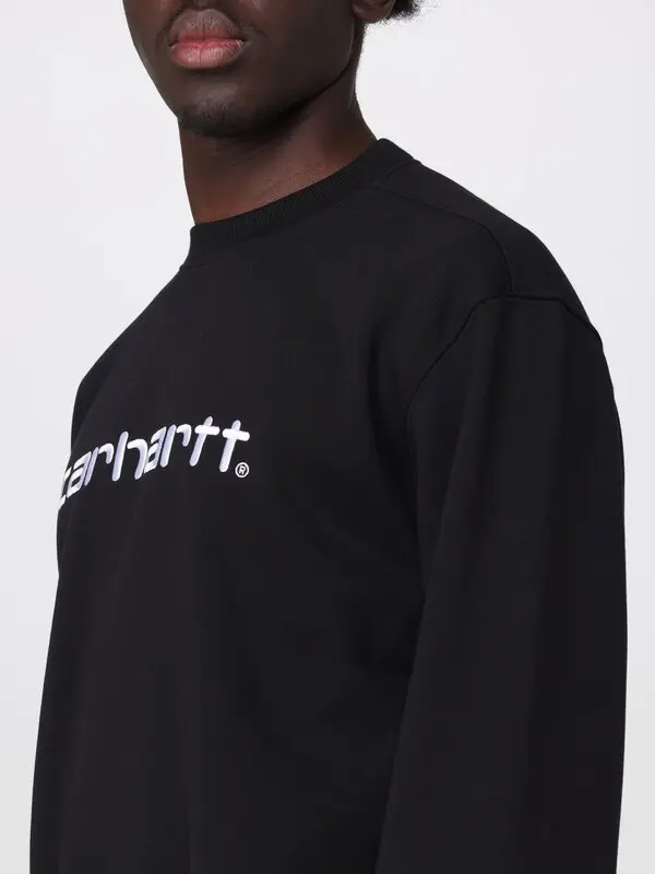 Carhartt Work In Progress Crewneck Sweatshirt With Embroidered Logo