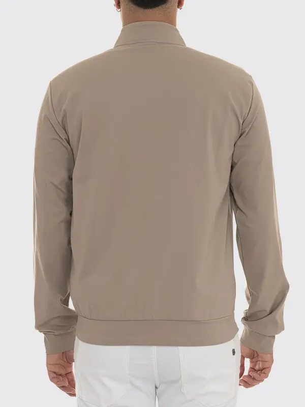 EA7 Zip Cardigan - Beige