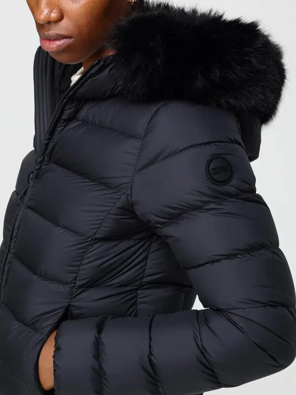 COLMAR Padded Jacket With Fur Hood