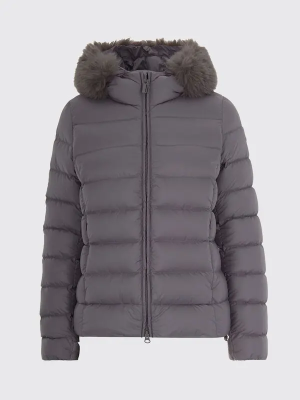 COLMAR Quilted Jacket With Fur Hood