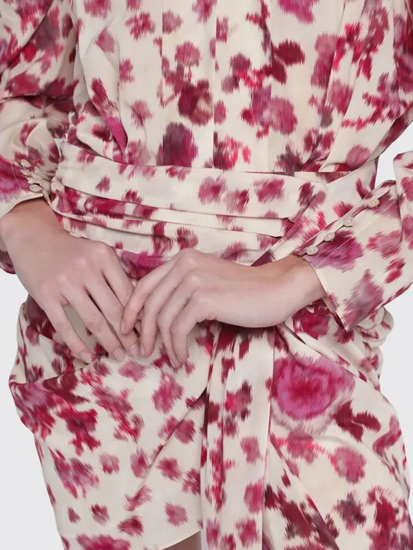 Isabel Marant Étoile Floral Print Silk Top