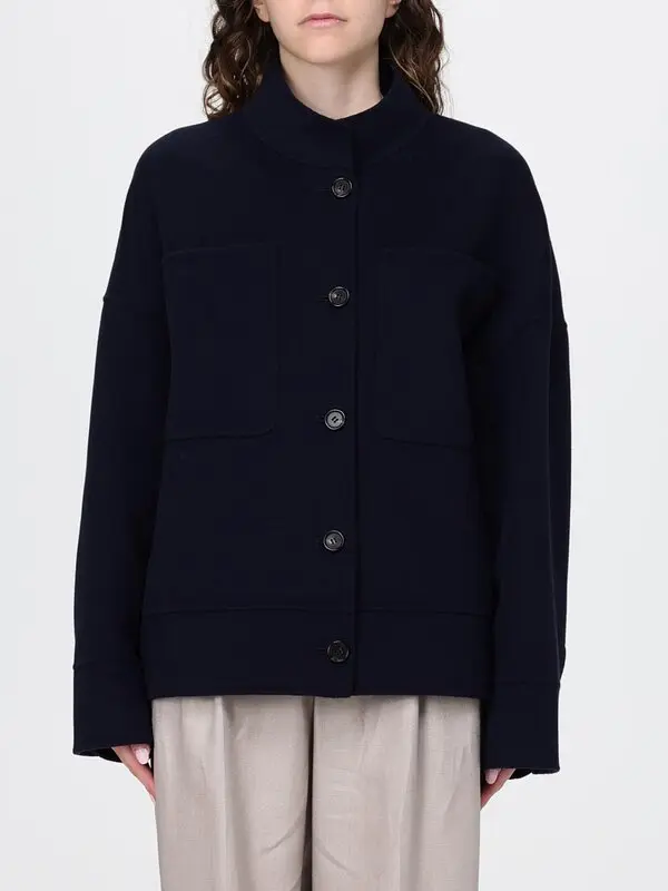 Max Mara Renna Virgin Wool Coat - Blue