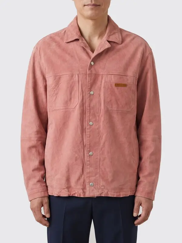 Marni Suede Casual Shirt