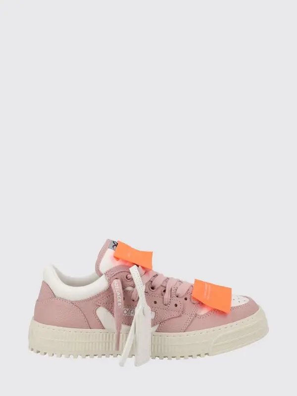 Off-White 3.0 Court Low-top Sneakers In Leather And Canvas With Tag