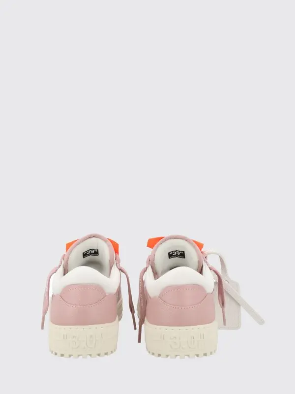 Off-White 3.0 Court Low-top Sneakers In Leather And Canvas With Tag