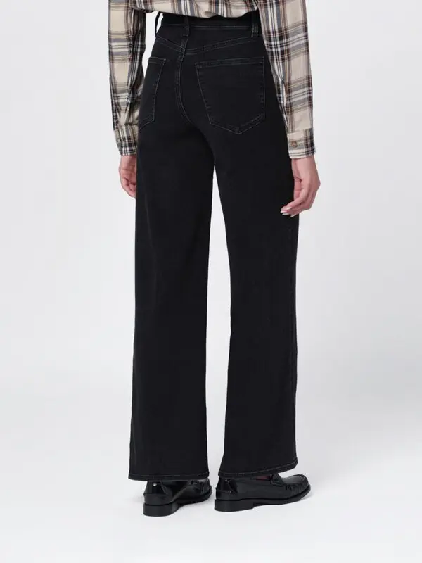 FRAME Flared Cotton Jeans