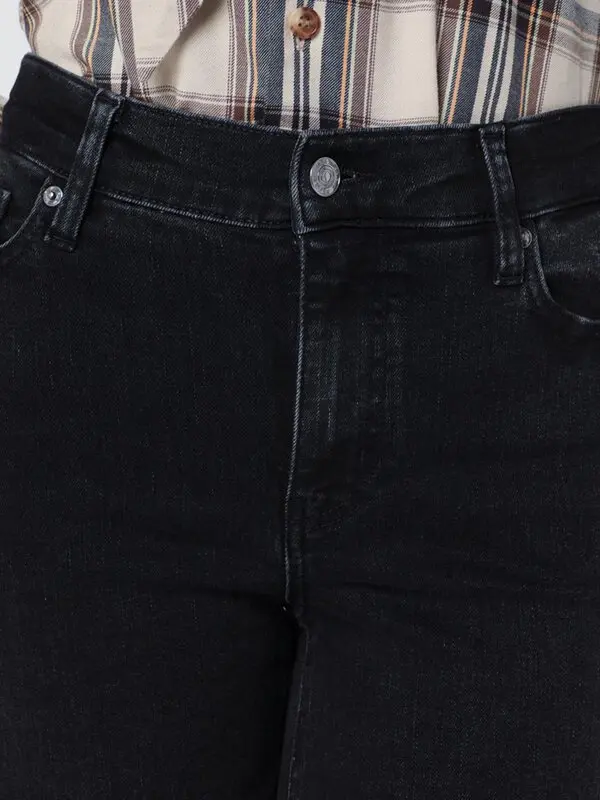 FRAME Flared Cotton Jeans