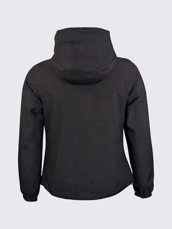 K-WAY Zip-up Hooded Anorak Jacket - Black