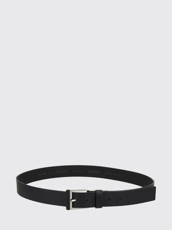 Hugo Smooth Leather Belt With Pin Buckle