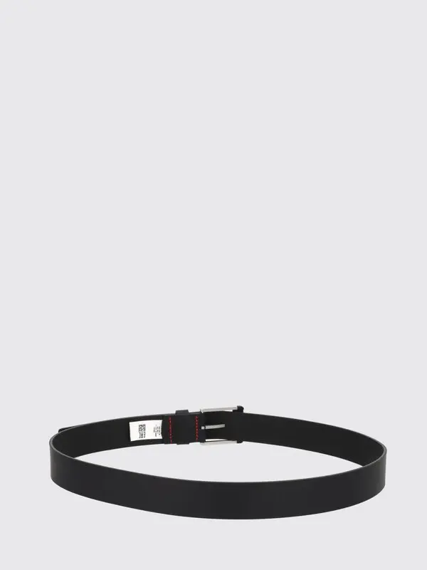 Hugo Smooth Leather Belt With Pin Buckle