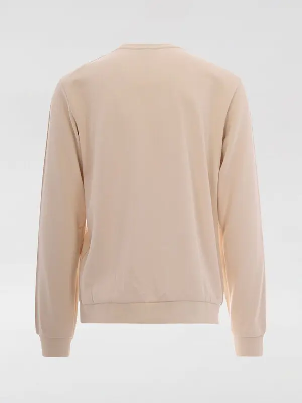 EA7 Cotton Blend Crew Neck Sweatshirt With Logo