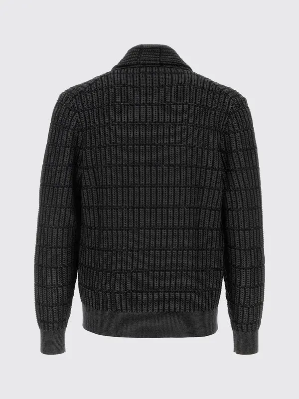 Brioni Linen And Cotton Cardigan