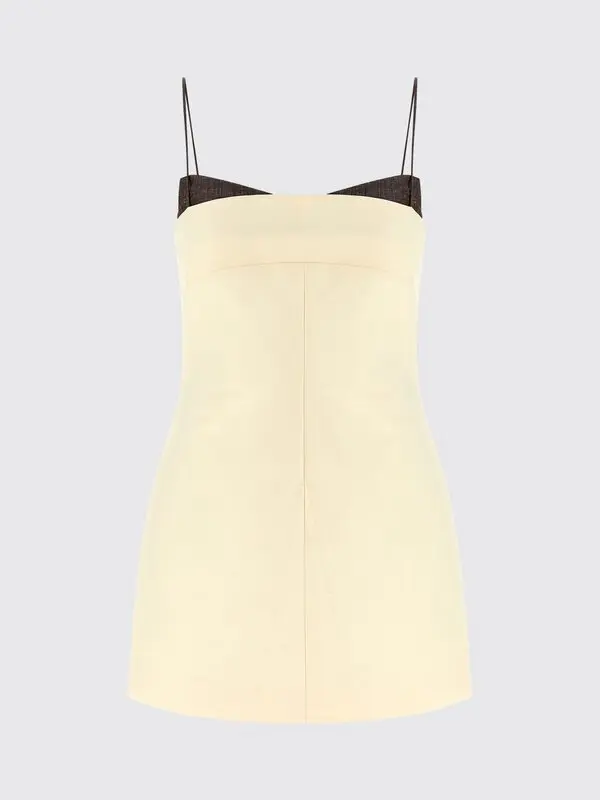 ENTIRE STUDIOS Carey Strapless Mini Cotton Dress