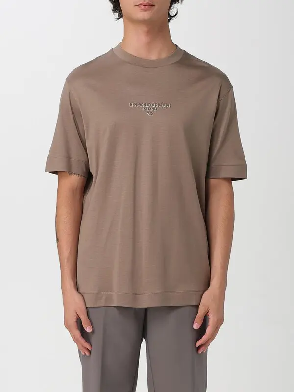 Emporio Armani T-shirt Colour - Mud