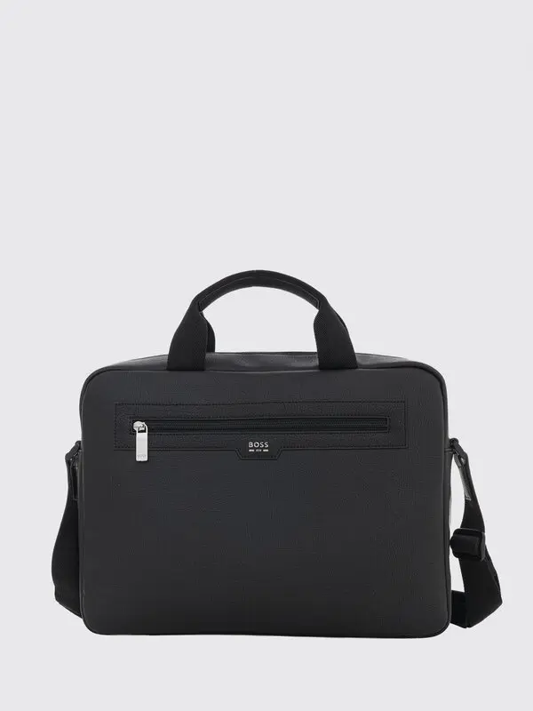 BOSS Leather Briefcase