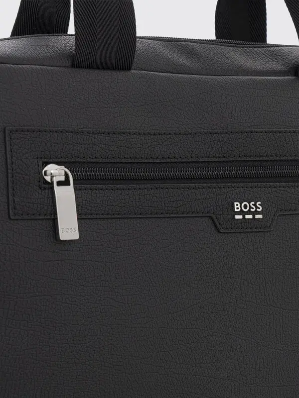 BOSS Leather Briefcase