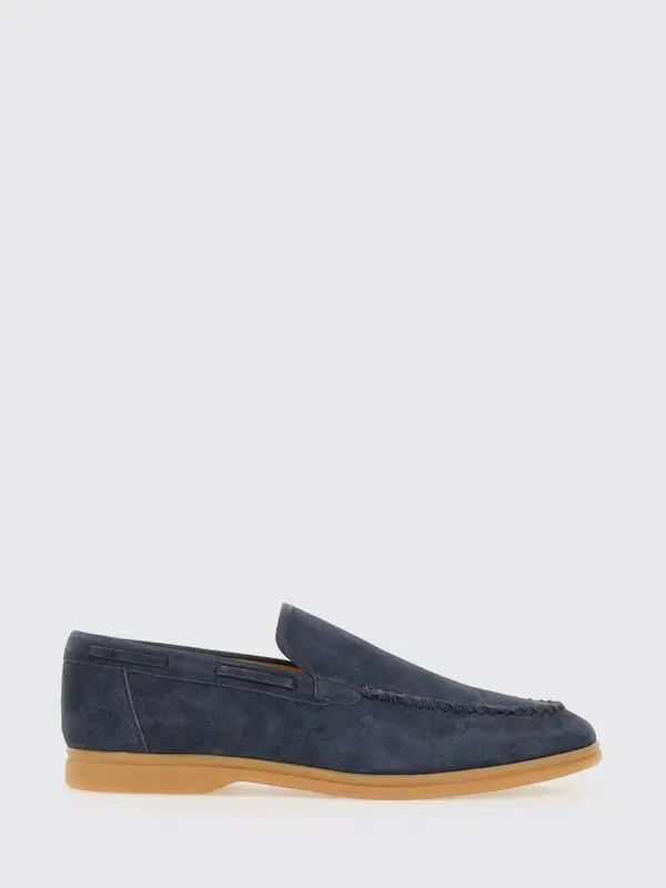 Eleventy Suede Loafers - Blue