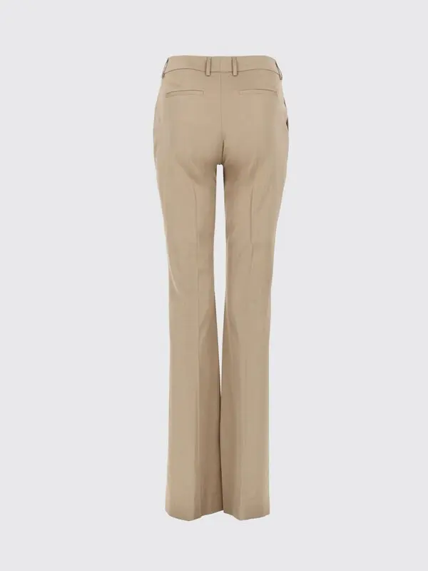 PT TORINO Flared Viscose Trousers