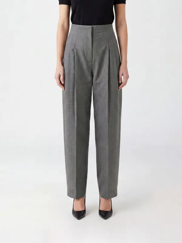 Studio Nicholson Mid-rise Pleated Wool Trousers