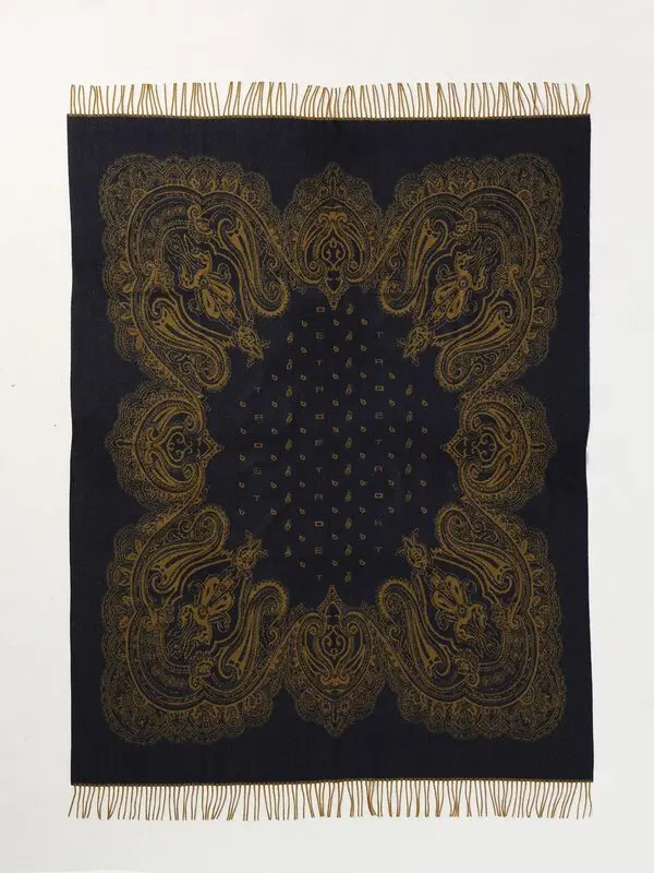 Etro Bedcovers And Blankets Lifestyle Colour - Blue