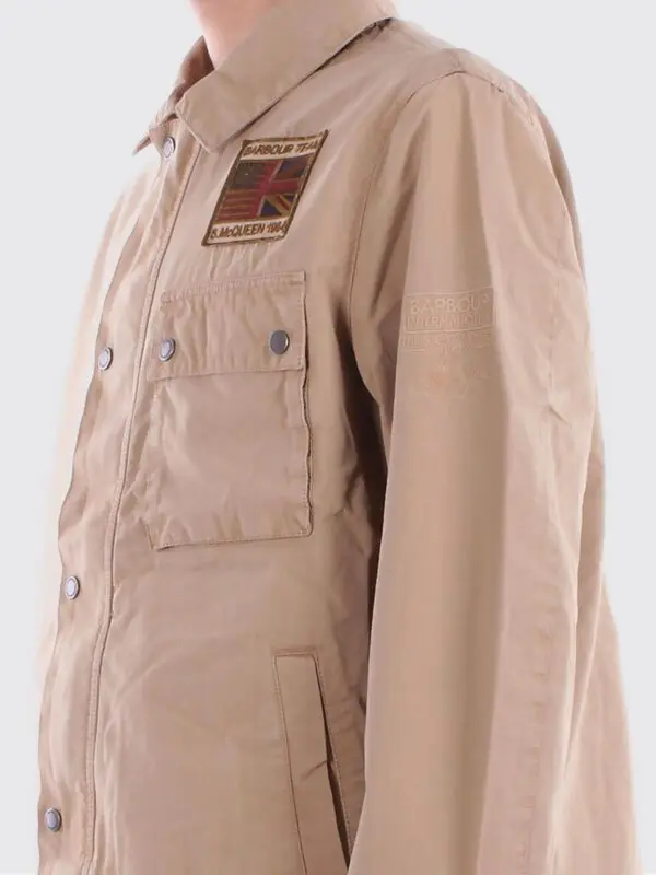 Barbour Cotton Jacket With Logo