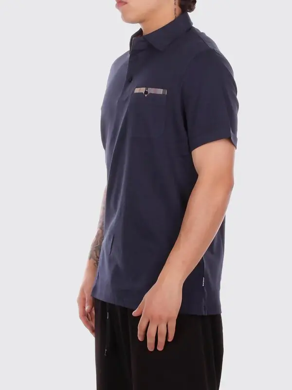 Barbour Cotton Polo Shirt - Blue