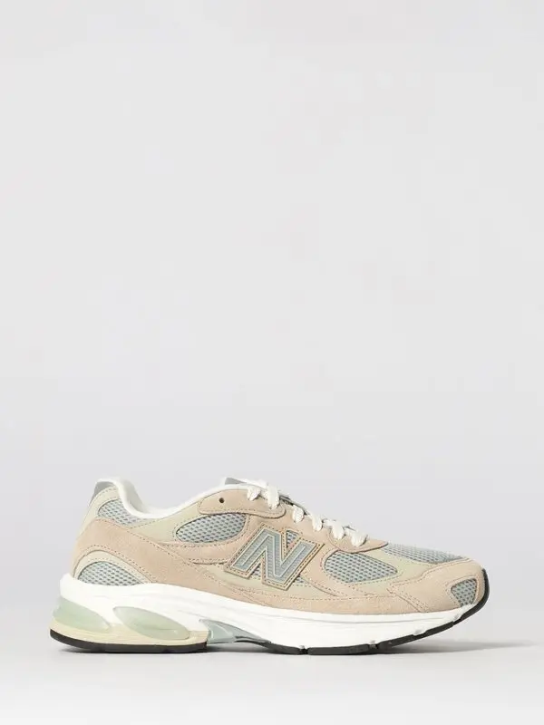 NEW BALANCE 2010 Suede And Mesh Sneakers - Grey