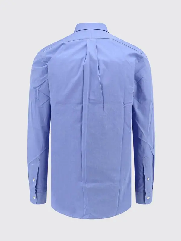 Polo Ralph Lauren Slim Fit Stretch Cotton Poplin Shirt With Button-down Collar
