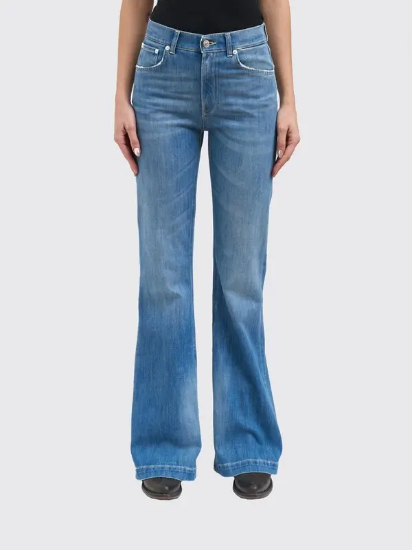 DONDUP Straight Jeans In Stretch Denim