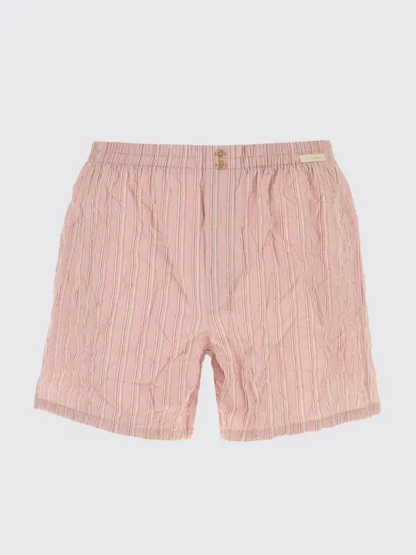 Dolce & Gabbana Viscose Blend Sport Shorts With Elasticated Waist