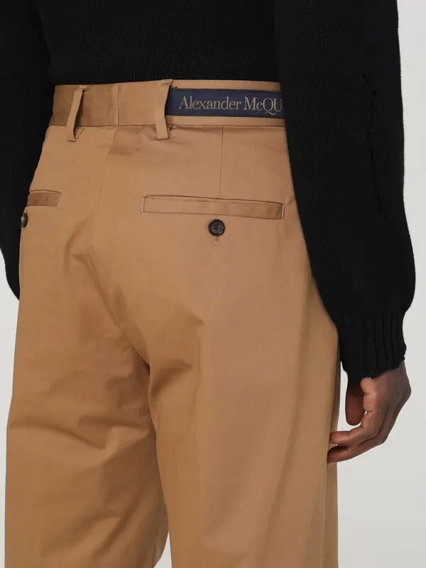 Alexander McQueen Trousers Colour - Camel