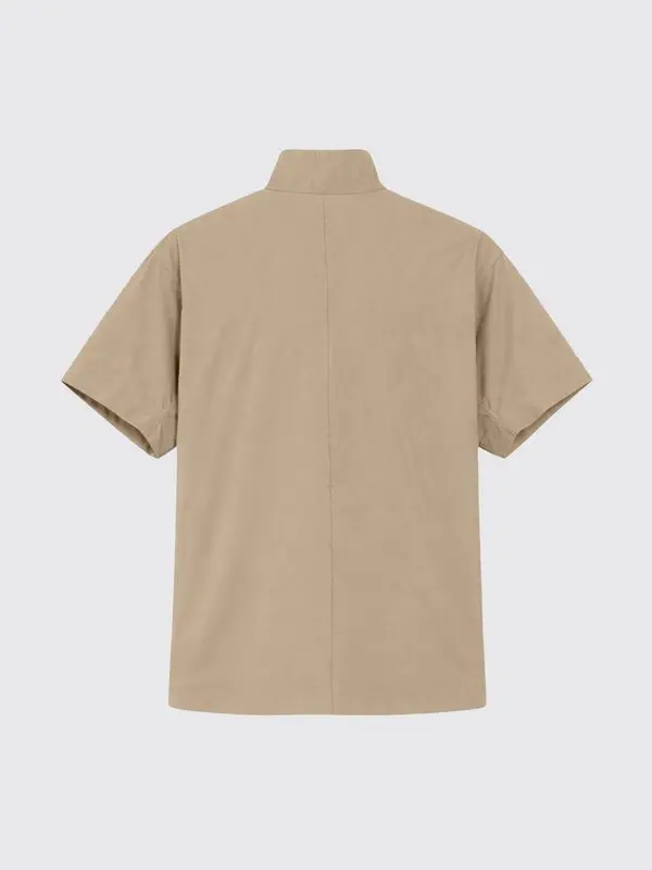 AMI Paris Short-sleeved Cotton Turtleneck