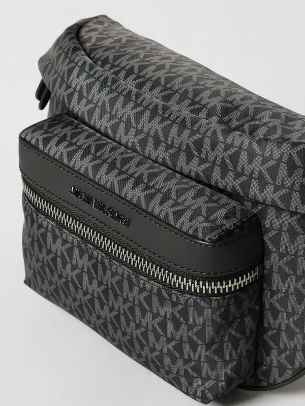 Michael Kors Monogram Mk Print Coated Canvas Belt Bag
