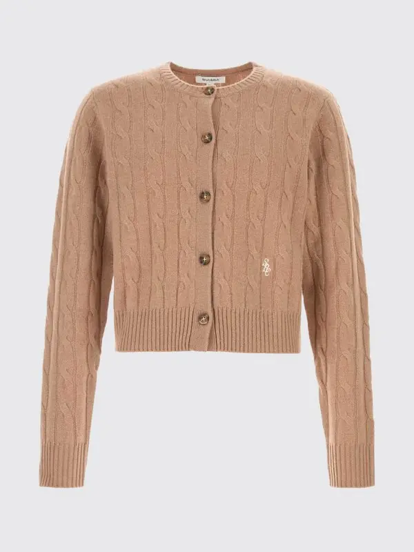 SPORTY & RICH Wool And Cashmere Cardigan