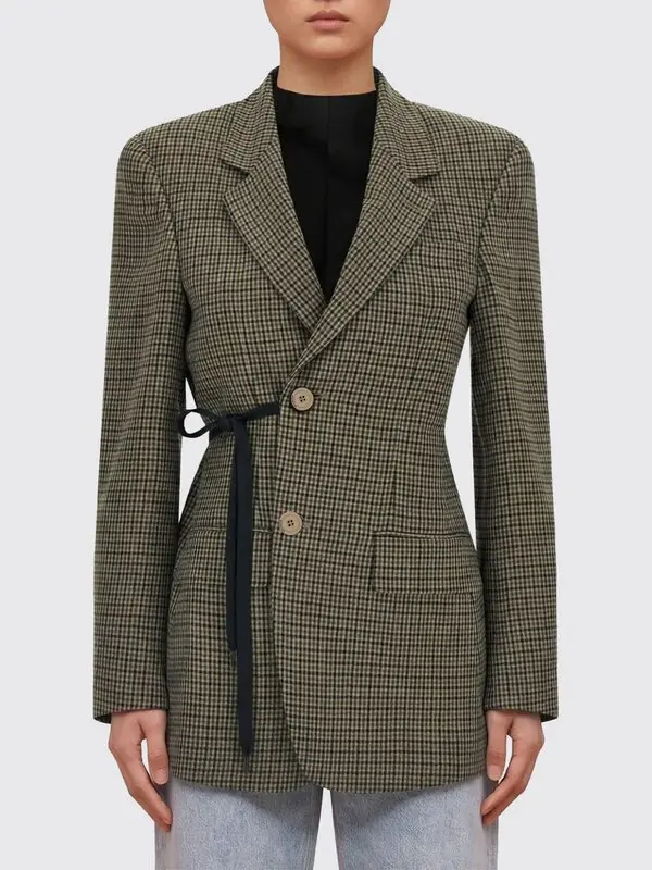 Balenciaga Tailored Blazer With Tie Detail