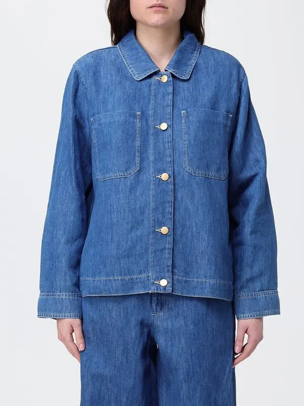 Max Mara Cotton Denim Shirt
