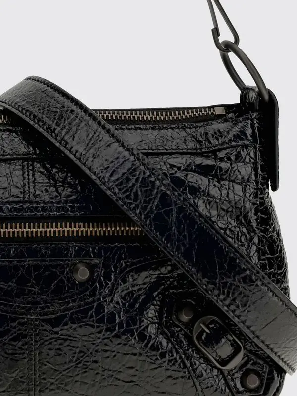 Balenciaga Le City Moto Arena Lambskin Leather Bag