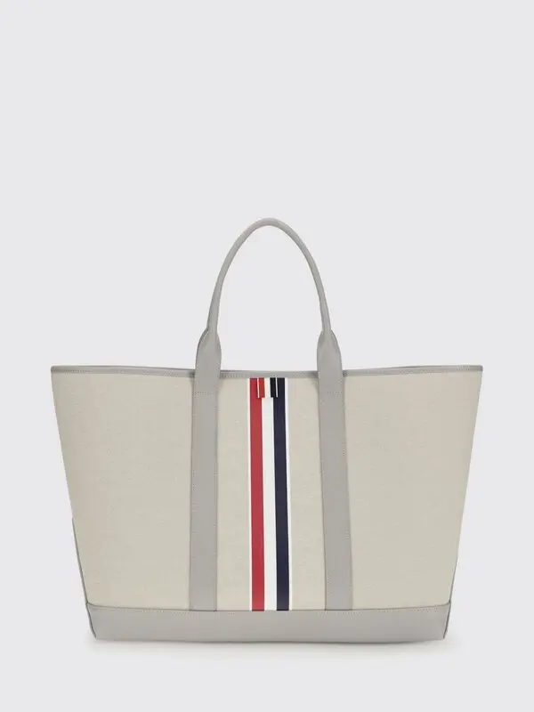 Thom Browne Canvas Bag - Grey