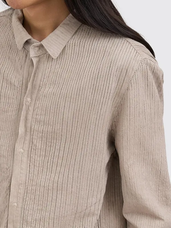 GIORGIO BRATO Leather Shirt Jacket