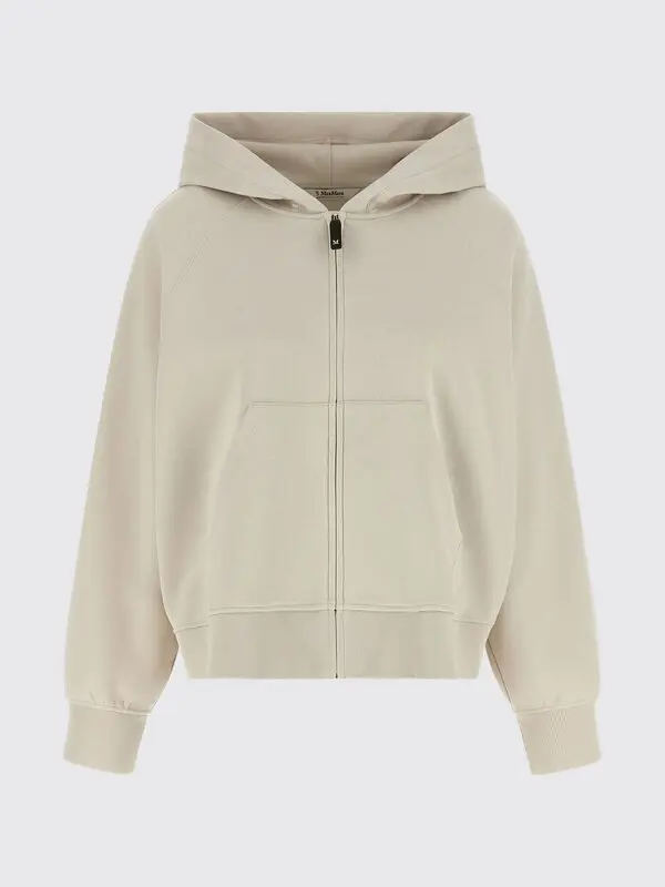 Max Mara Cotton Hoodie - Beige