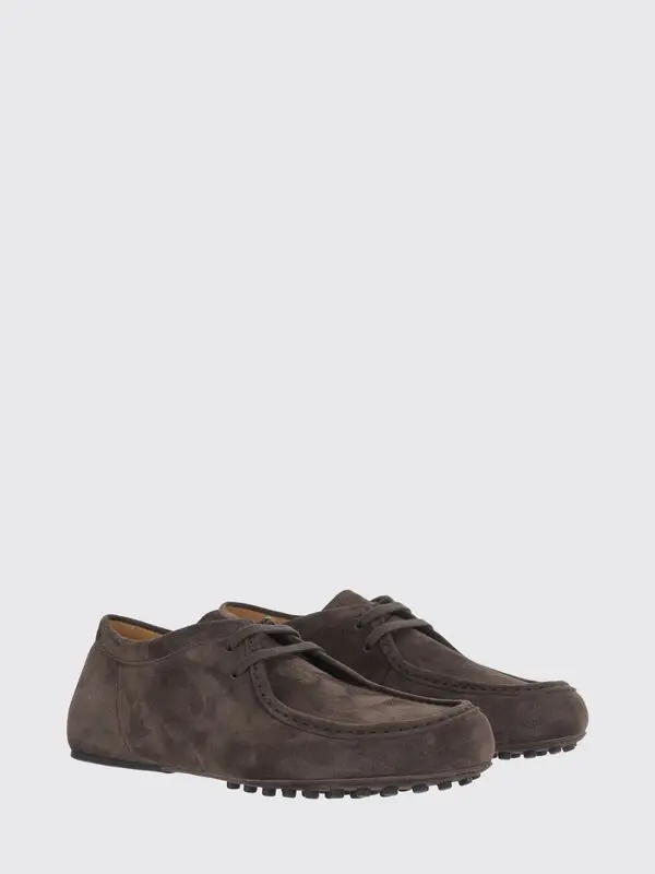 TOD'S Suede Derby Shoes - Brown