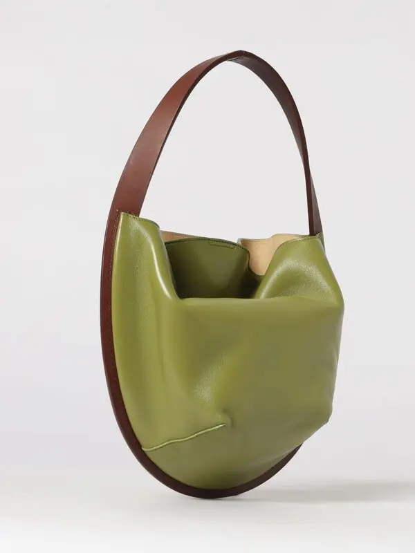 JIL SANDER Pivot Leather Bag - Green